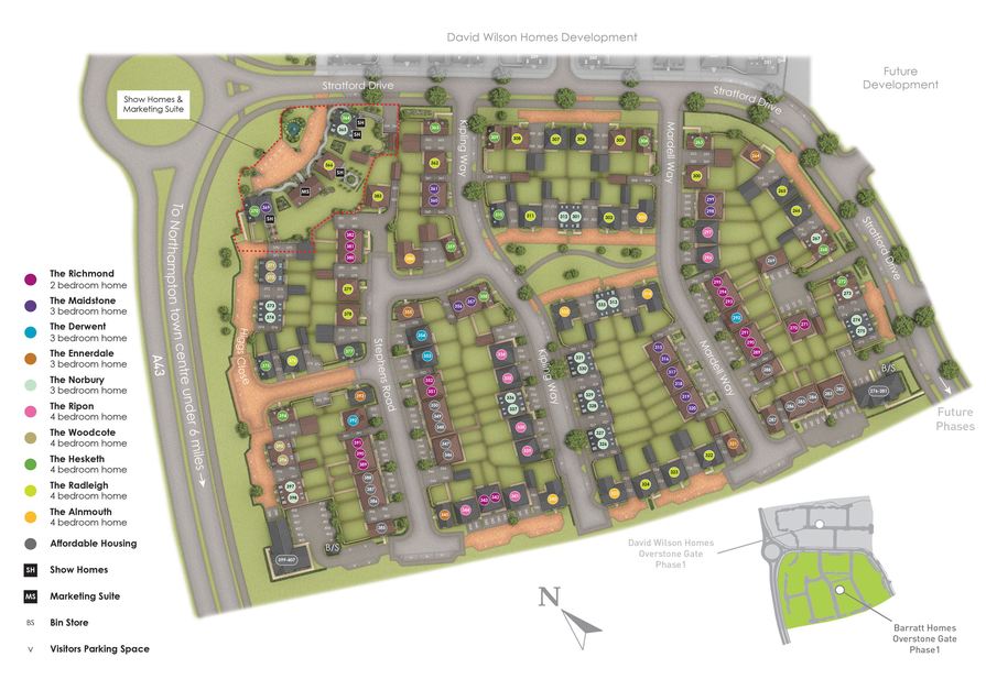 Barratt Homes | New Builds in Barratt At Overstone Gate | WhatHouse