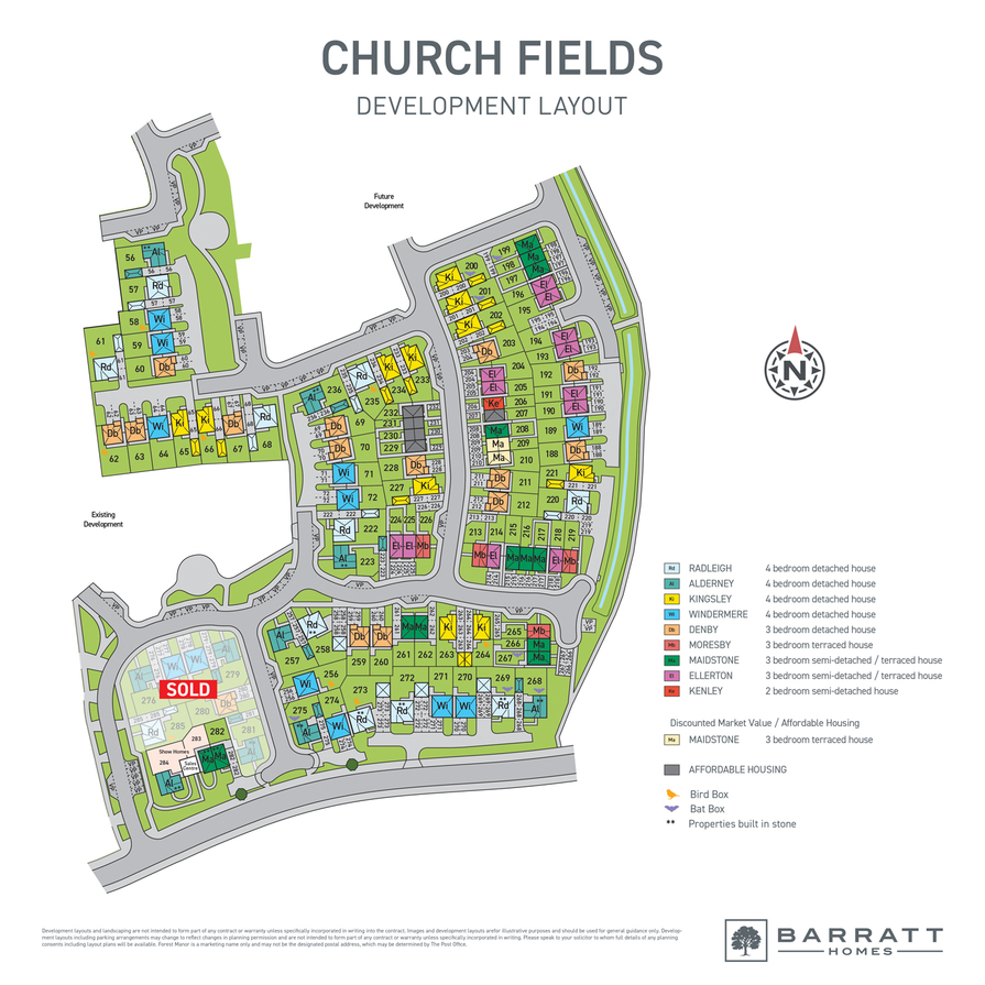 Barratt Homes | New Builds in Church Fields | WhatHouse