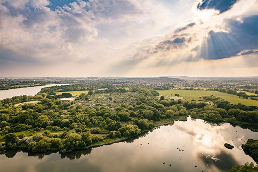 Hendon Waterside in West Hendon is built by Barratt London