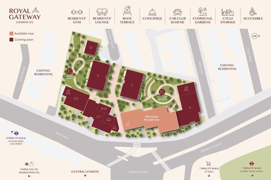 Barratt London | New Builds in Royal Gateway | WhatHouse