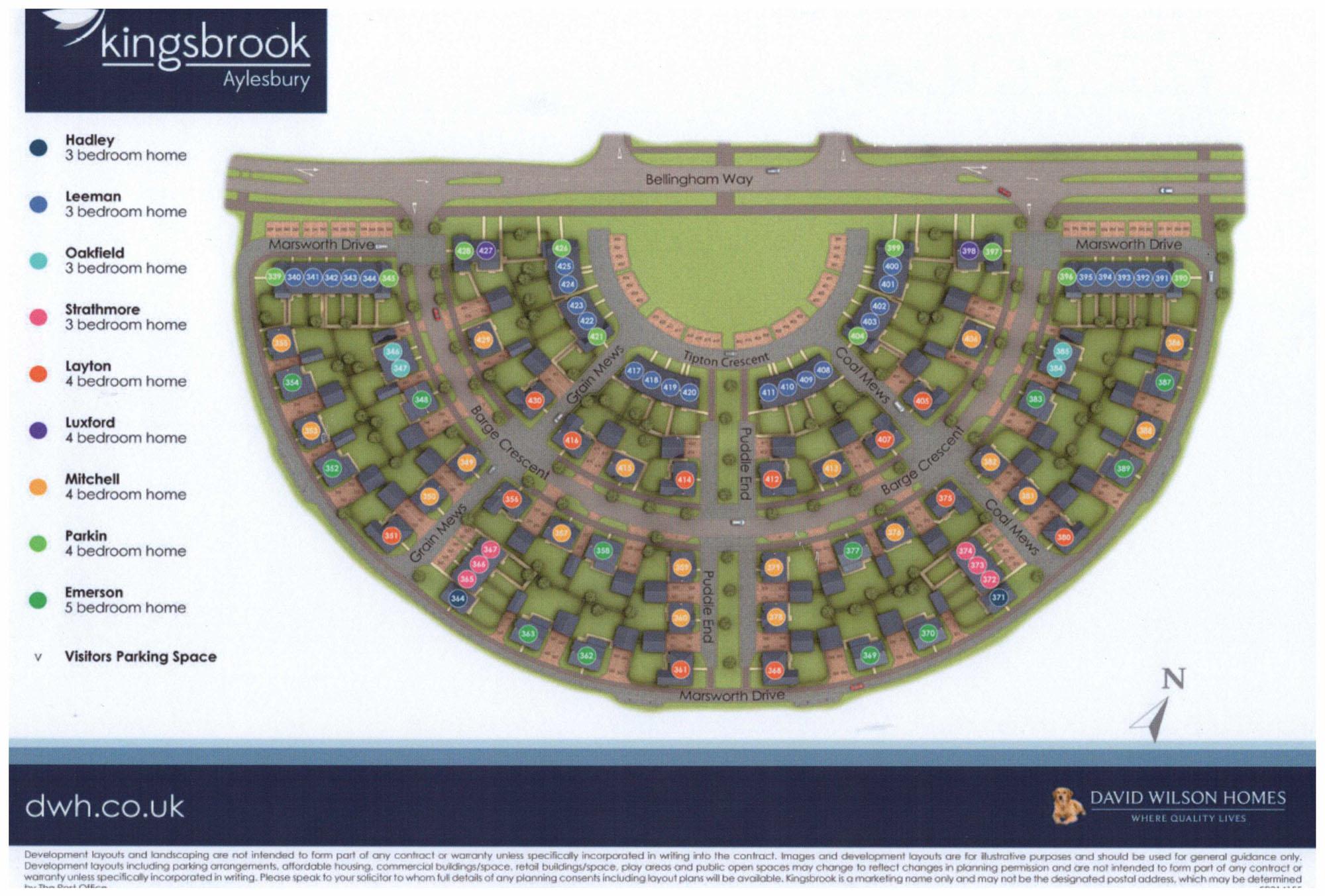 Canal Quarter @ Kingsbrook in Broughton, Houses by David Wilson Homes
