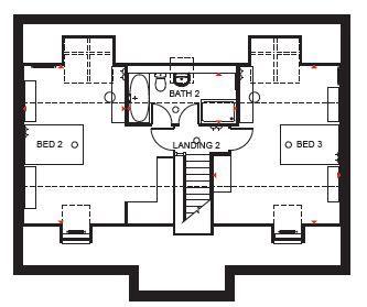 House of 5 Bedrooms, DWH at Overstone Gate in Earls Barton by David ...