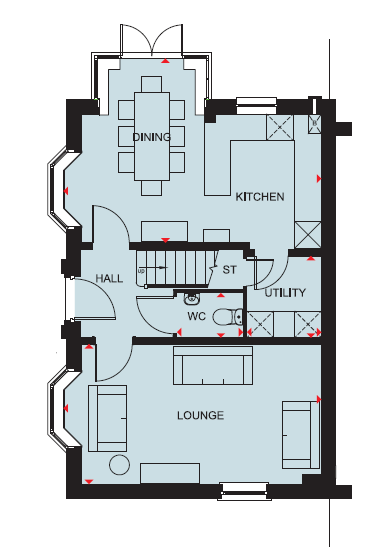 Semi Detached House 4 Bedroom House, Kings Park in Macclesfield (H7700206)