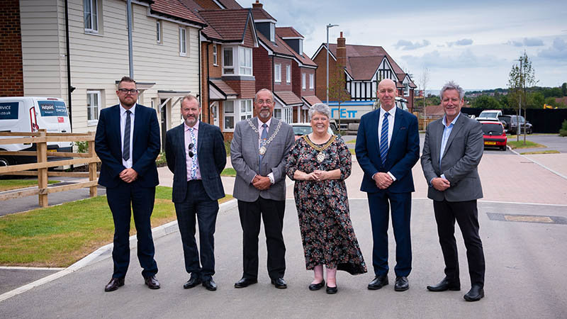 Lord Mayor praises brand new homes at Whitestable Heights