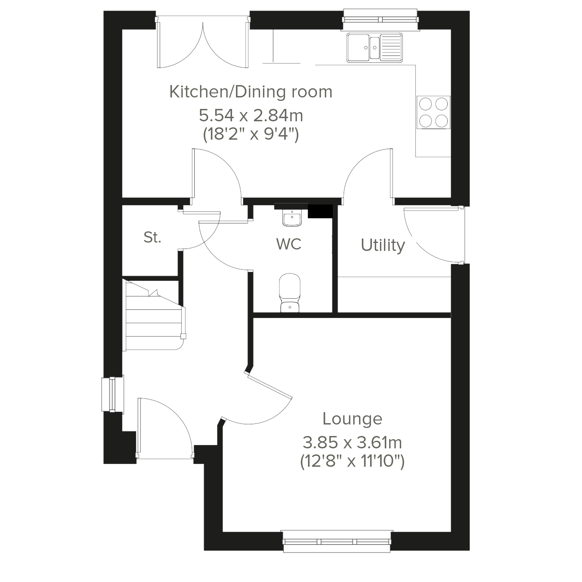 {{Detached House The Elgin|The Elgin Detached House} for £281,995 with ...