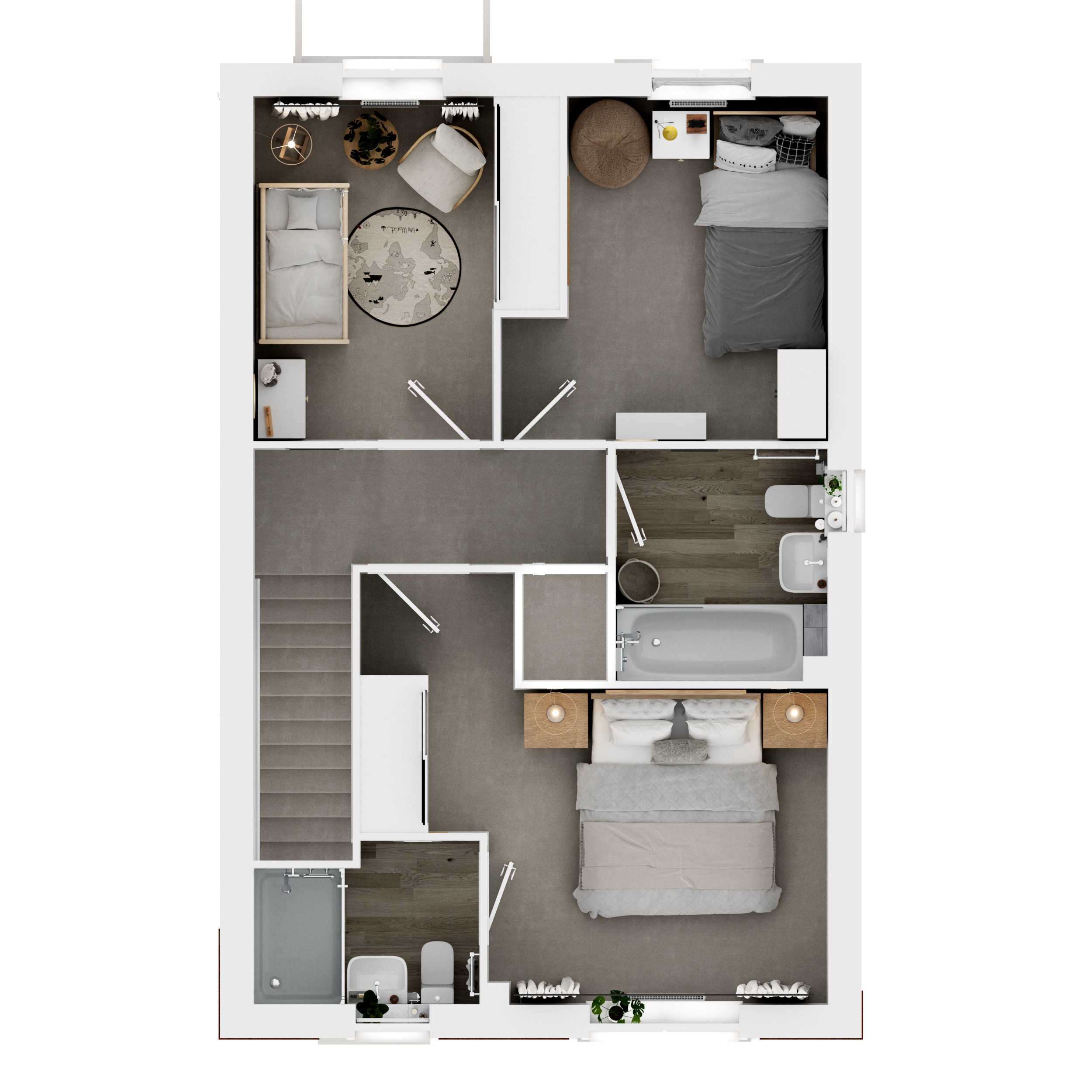 2 Bedroom Property, Wellington Mount in Leeds by Persimmon Homes (300)